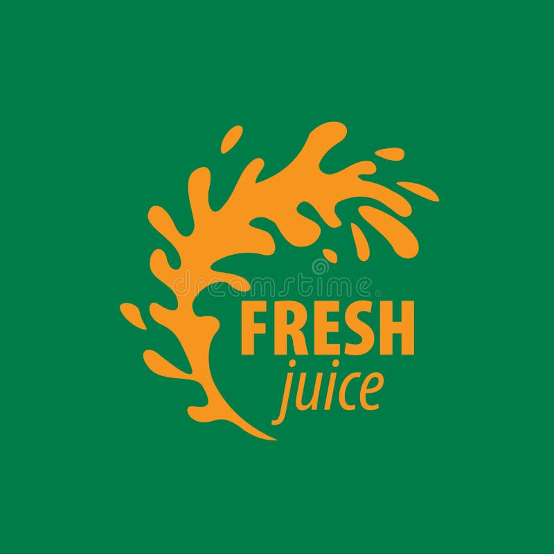 Juice splash vector sign stock vector. Illustration of liquid - 125818607