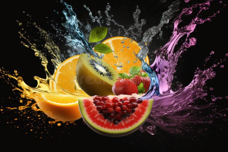 Fruit Punch Splash Stock Illustrations – 223 Fruit Punch Splash Stock ...