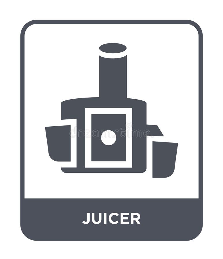 Squeezer Icon in Trendy Design Style. Squeezer Icon Isolated on White ...