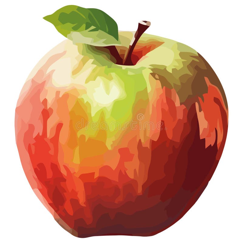 Juicy apple design stock vector. Illustration of abstract - 279270844