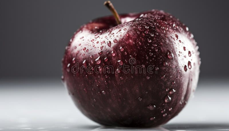 Juicy Apple Drop Reflects Vibrant Summer Freshness in Healthy Snack ...