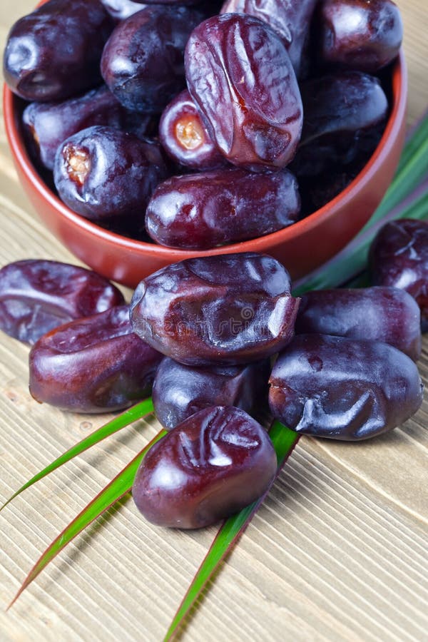 Juicy Dates on the Table with Satin Stock Photo - Image of beige, dates ...