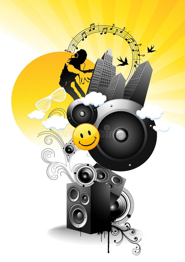 Party Surprise stock vector. Illustration of happy, dance - 2891939