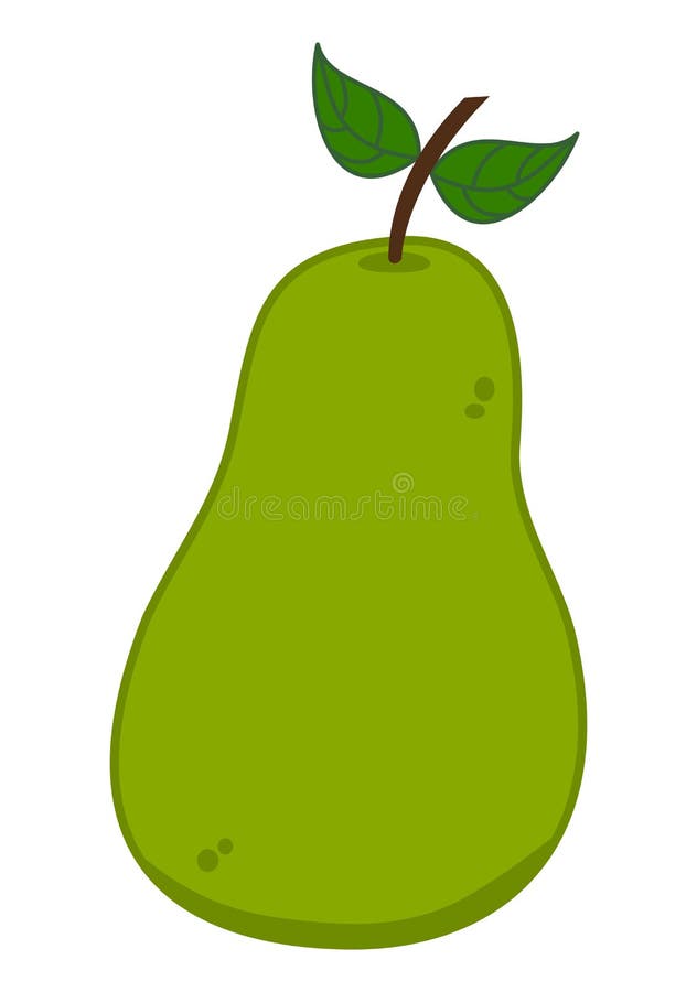 A Juicy Fruit of a Peach or Apricot with Maggot and Talking Bubble ...