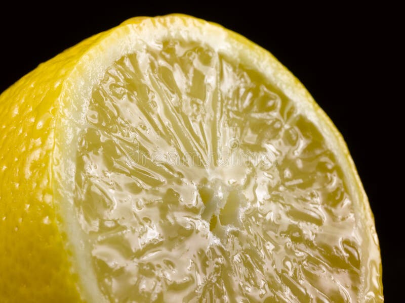 Juicy halved lemon stock image. Image of half, citrus - 6619199