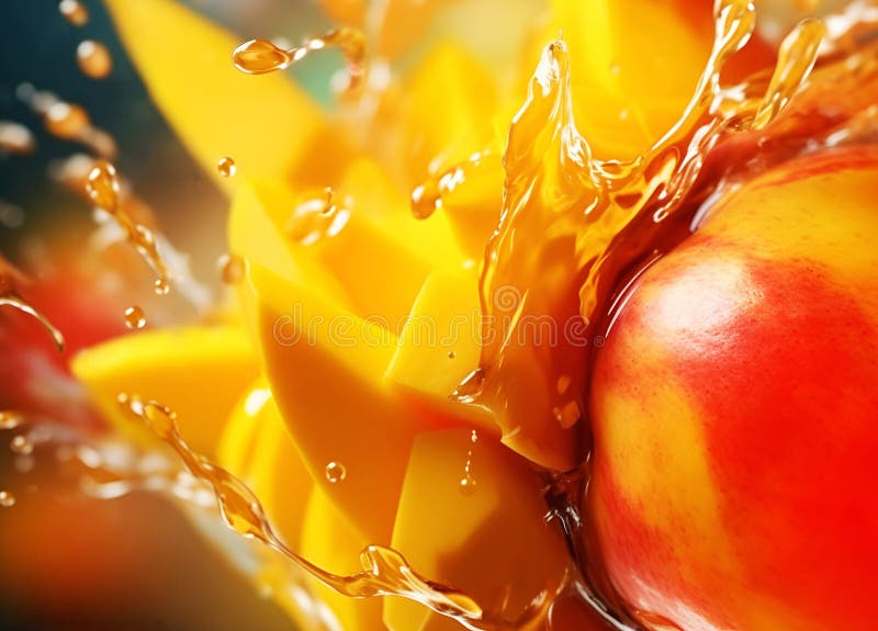 Mango Splashes Stock Illustrations – 385 Mango Splashes Stock ...