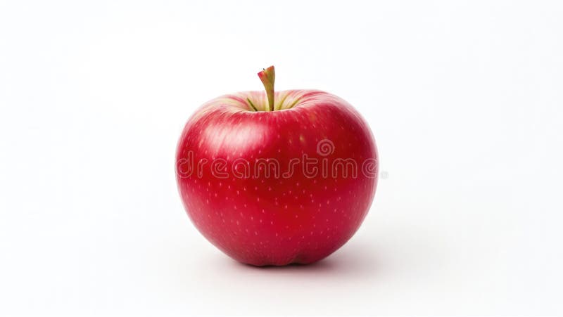 Juicy Red Apple HighResolution Image Stock Illustration - Illustration ...