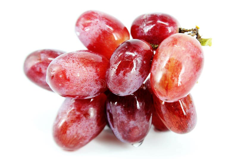 Juicy Red Grape stock image. Image of cluster, gourmet - 43417959