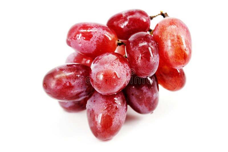 Juicy Red Grape stock image. Image of colorful, color - 43418075