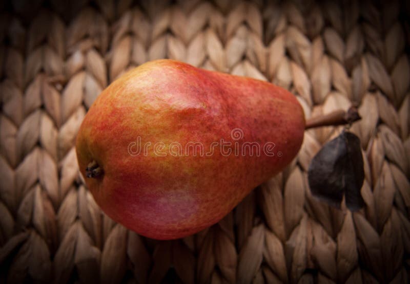 Juicy red pear stock photo. Image of healthy, eating - 91078210