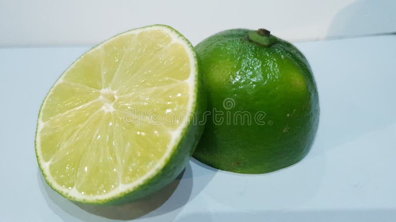 Juicy Refreshing Lime for Cool on a Hot Summer Day Stock Photo - Image ...