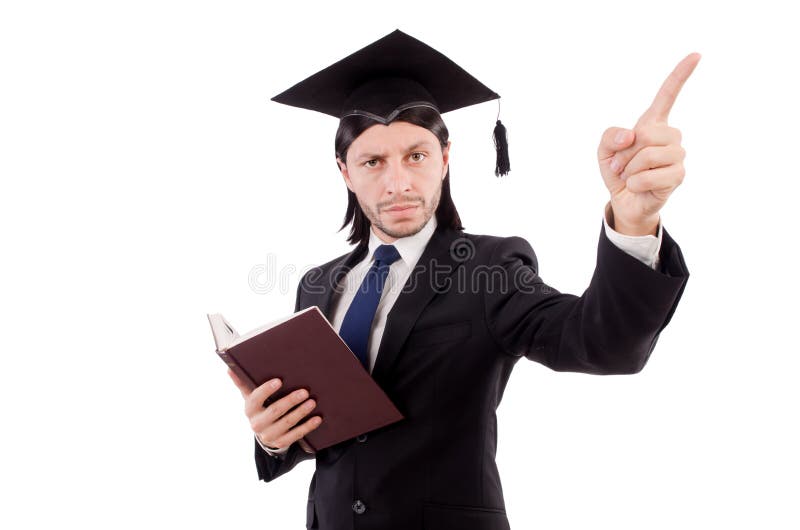 Juiz Isolado No Fundo Branco Foto de Stock - Imagem de culpado ...