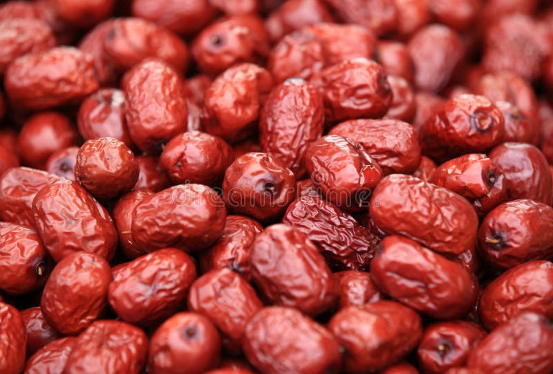 Dry red jujube stock photo. Image of market, sugar, fair - 23194502