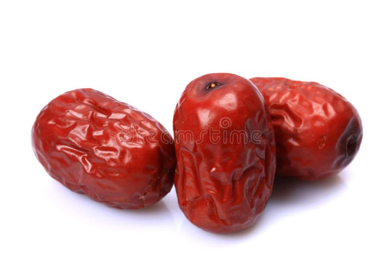 Jujubes rouges secs image stock. Image du grand, automne - 92285959