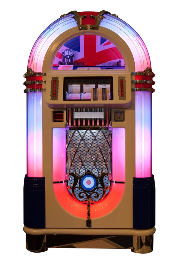 Juke-box de musique photo stock. Image du musicalement - 23064900