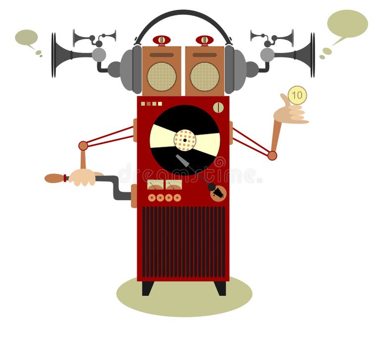 Jukebox Cartoon Stock Illustrations – 239 Jukebox Cartoon Stock ...