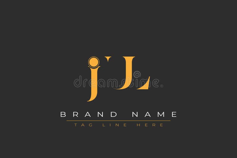 JUL Abstract Letter Logo Design Stock Vector - Illustration of ...