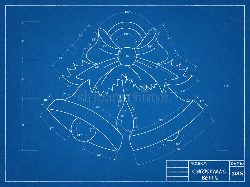 JulKlockor ritning arkivfoto. Bild av teckning, beröm - 46265318