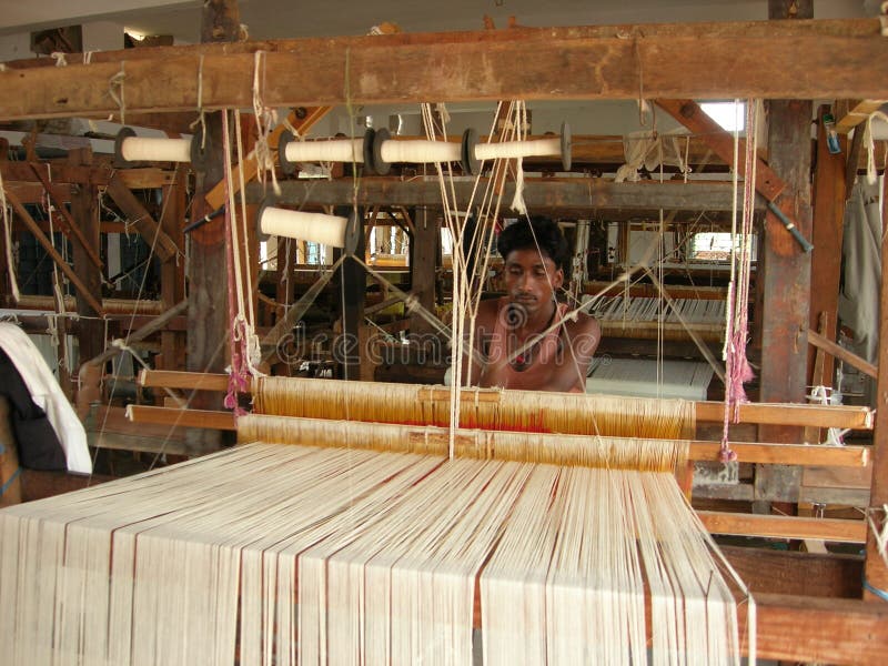 Julaha stock image. Image of loom, weaving, sepia, industry - 1254673