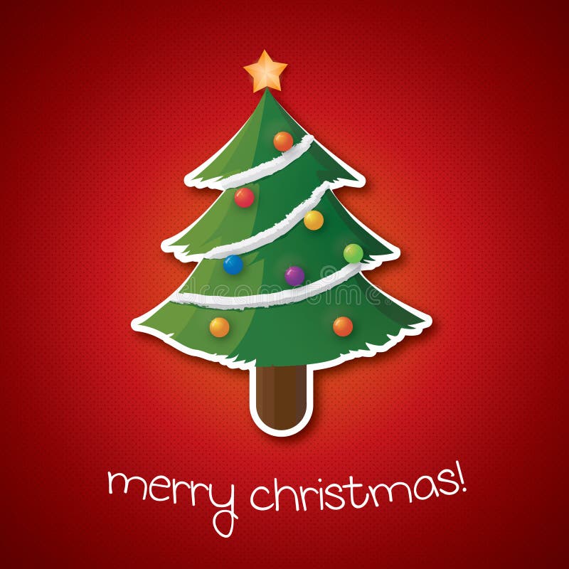 Tecknad Julgran Stock Illustrationer, Vektorer, & Clipart – (7,830 ...