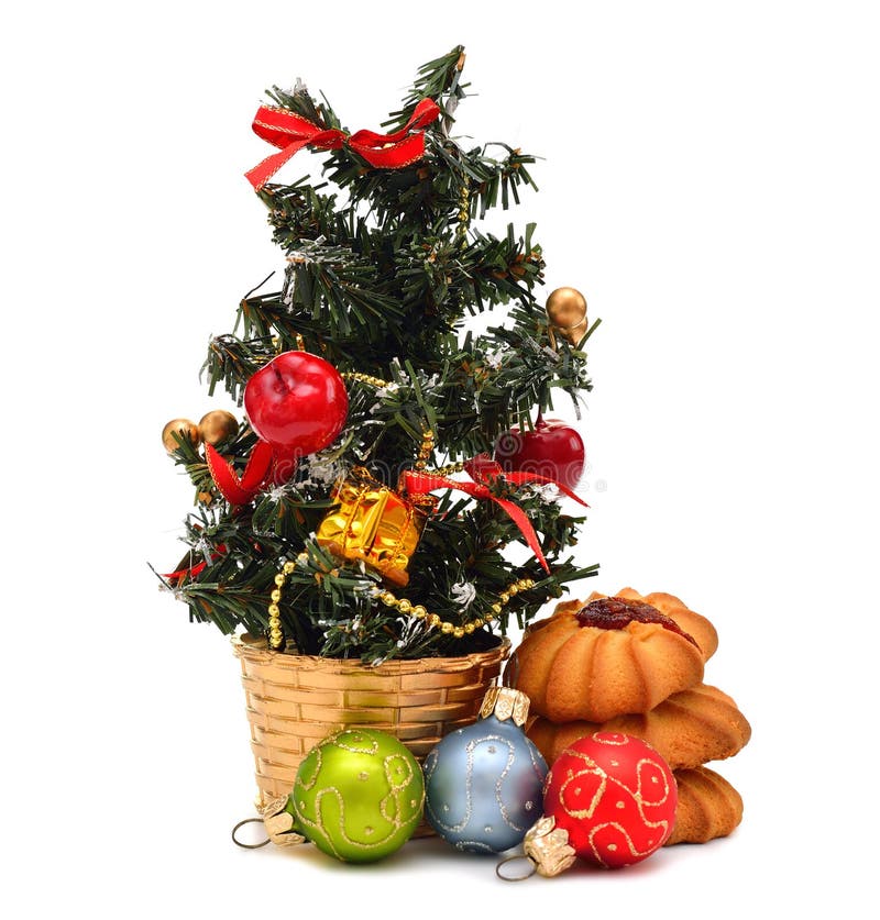 Julgran arkivfoto. Bild av band, nytt, rött, beläder - 27668712