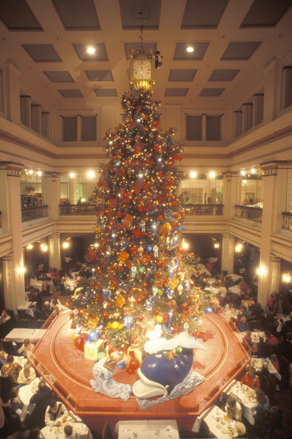 Julgran I Marshall Fields Department Store, Chicago, Illinois ...