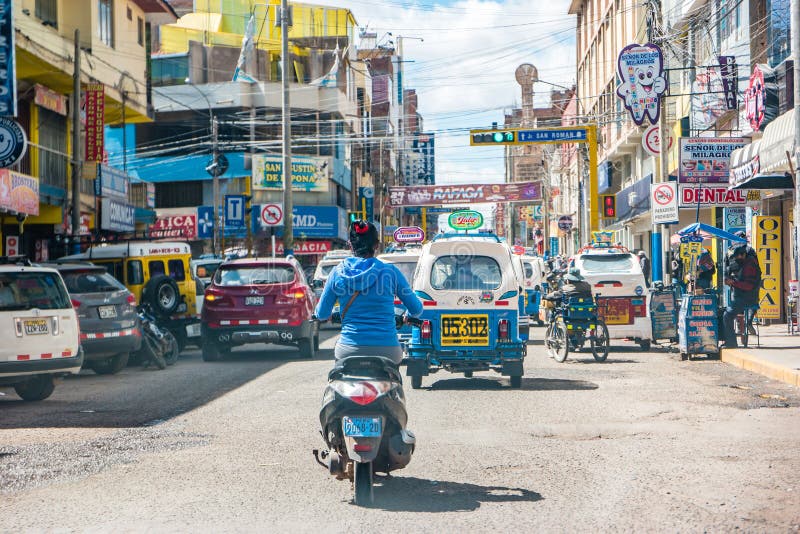 Daily Llife on the Streets of Juliaca in Peru Editorial Image - Image ...