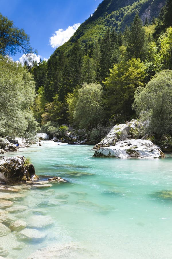 River in Alps stock photo. Image of river, peaks, nature - 4848820