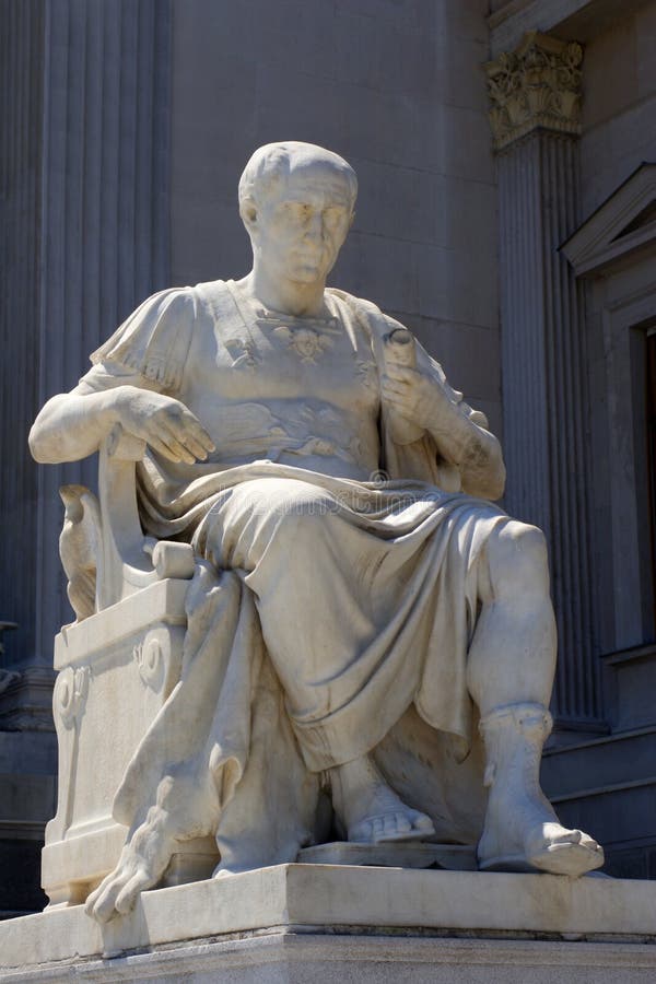Julius caesar stock image. Image of rome, middle, sculpture - 5147103