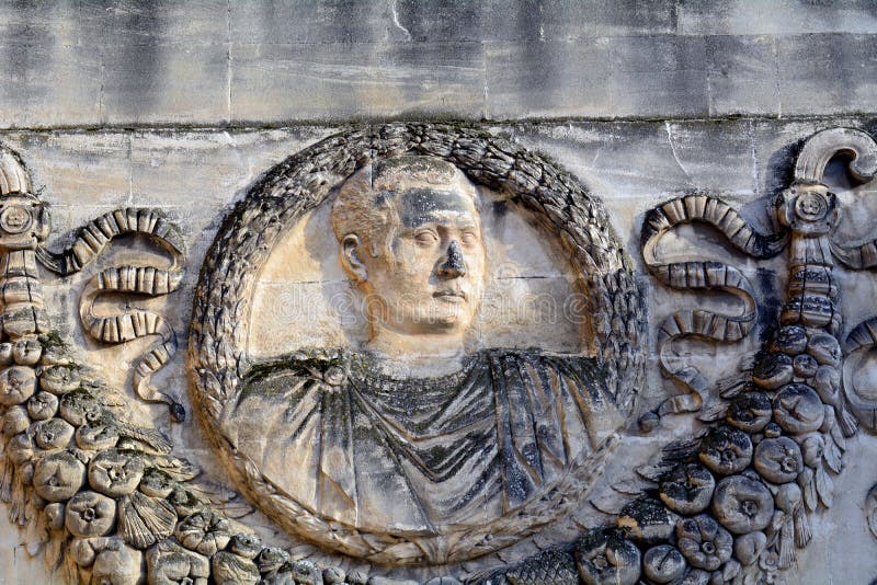 Julius Caesar, Arles, France Stock Image - Image of arles, french: 87992785