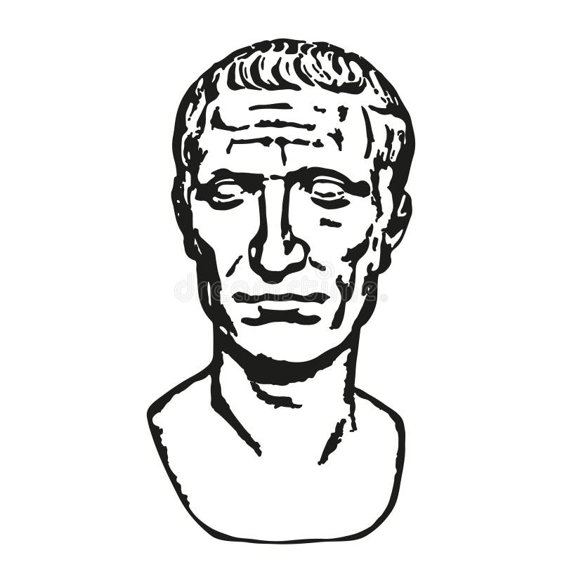 Caesar Head Logo Stock Illustrations – 46 Caesar Head Logo Stock ...