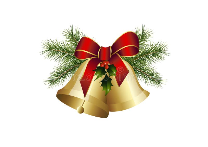 Guld Julklockor Stock Illustrationer, Vektorer, & Clipart – (876 Stock ...