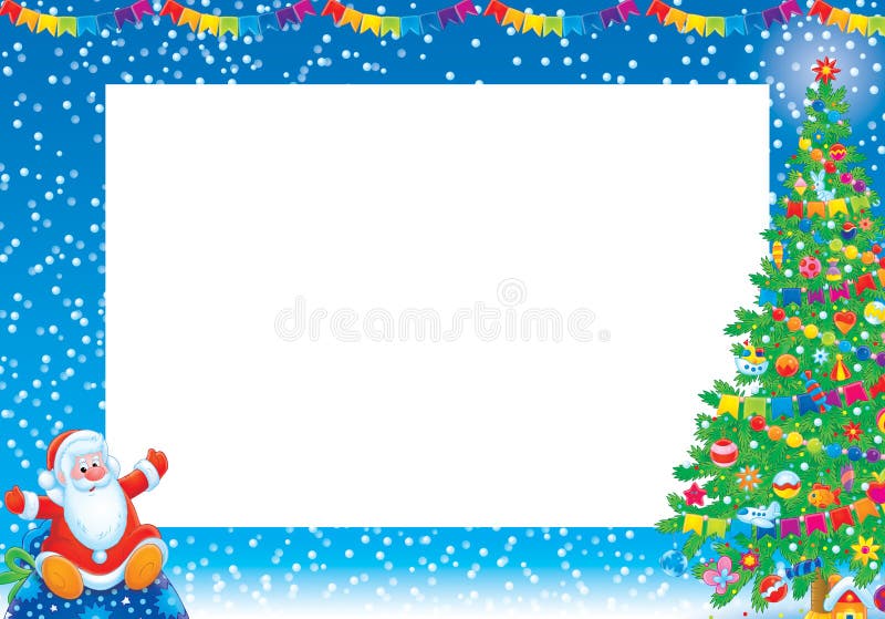 Julram stock illustrationer. Illustration av vinter, santa - 5002058