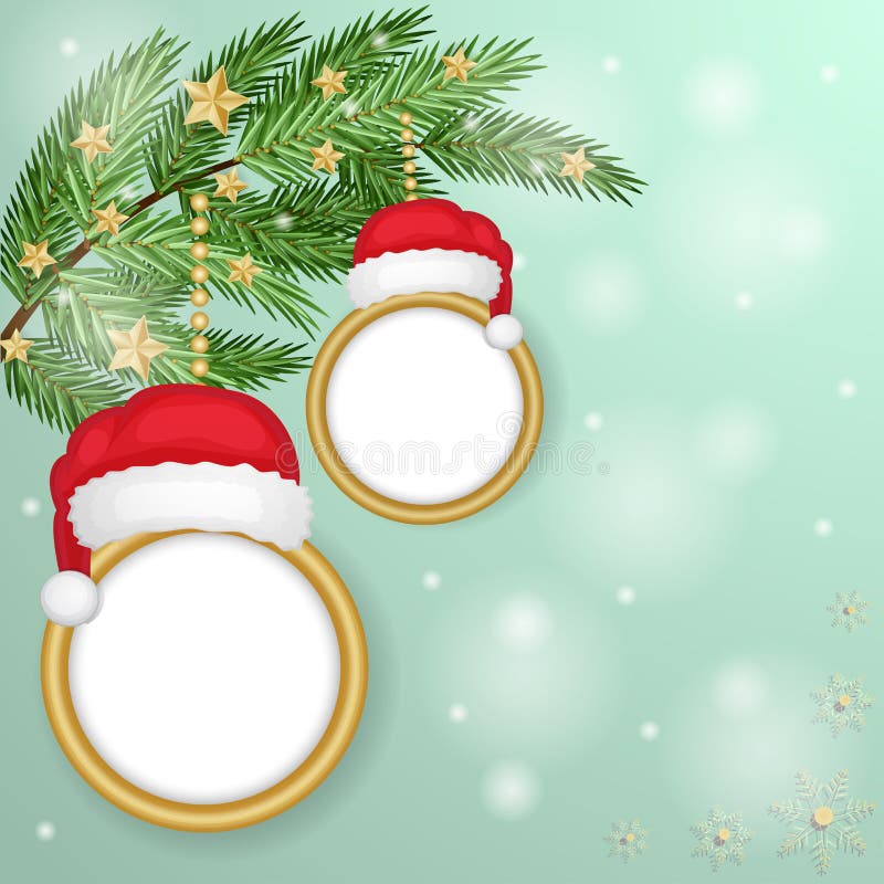 Julramar stock illustrationer. Illustration av ramar - 16678343