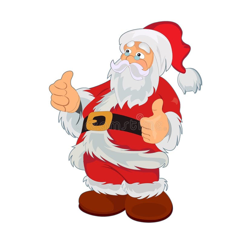 Jultomte tecknad film vektor illustrationer. Illustration av xmas ...