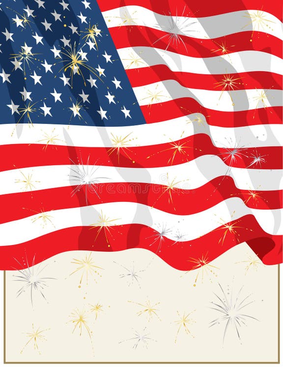 4th July Fireworks Border Stock Illustrations – 640 4th July Fireworks ...