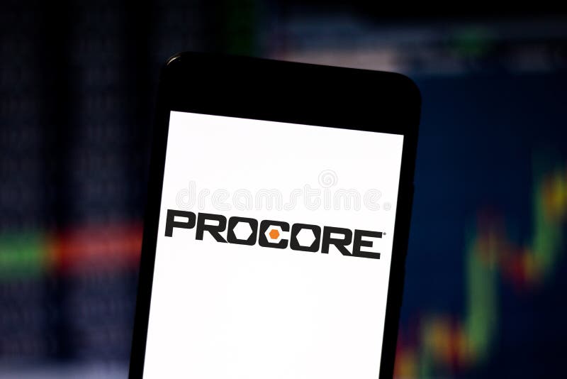 July 10, 2019, Brazil. in this Photo Illustration the Procore ...