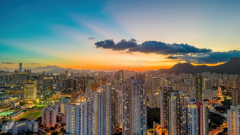 July 12 2023 Breathtaking Panoramic View of Kowloon from Ping Shan ...