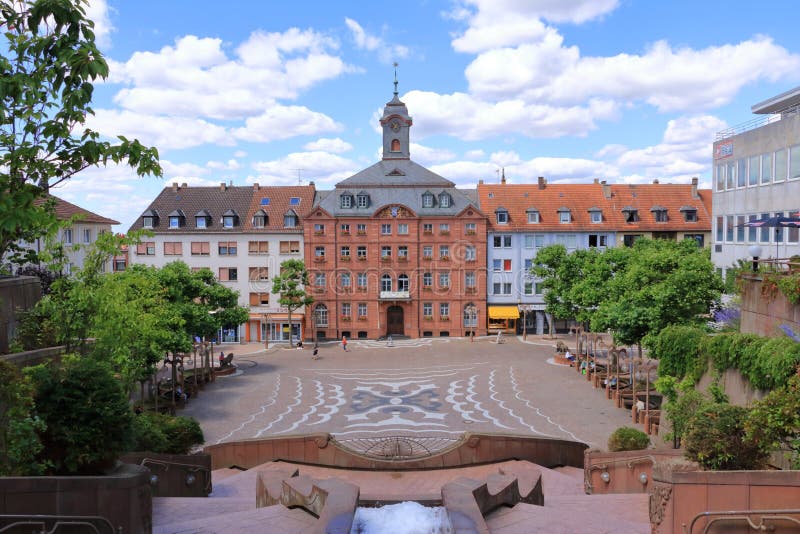July 07 2020 - Pirmasens, Germany: View in City of Pirmasens in the ...