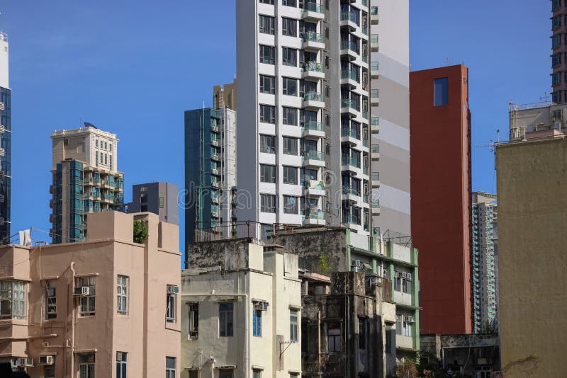 July 22 2023 Redevelopment Project in Kowloon City, Hong Kong Editorial ...