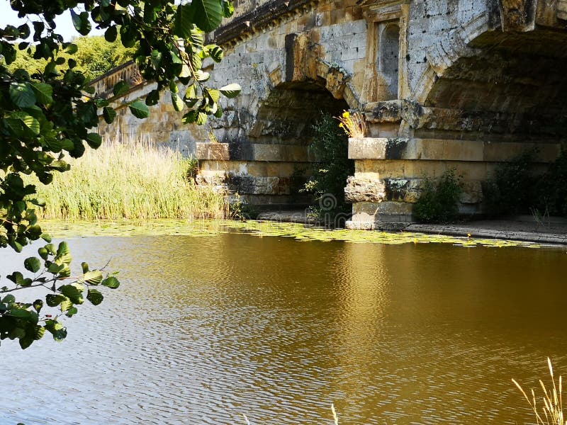 Castle Howard stock image. Image of castle, howard, pond - 122169755