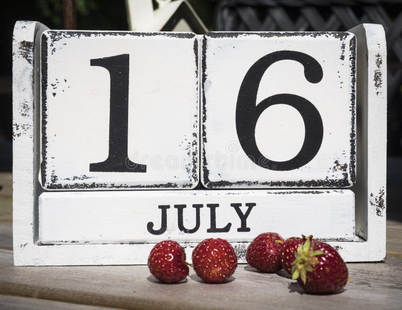 July 16 stock image. Image of letters, july, date, black - 79667683