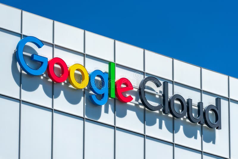 July 19, 2019 Sunnyvale / CA / USA - Close Up of Google Cloud Sign ... July 19, 2019 Sunnyvale / CA / USA - Close Up of Google Cloud Sign ...