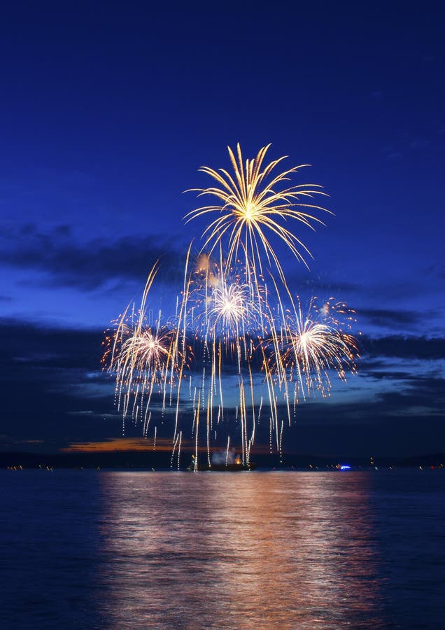 July 4-th Fireworks stock photo. Image of fireworks, lights - 42225456