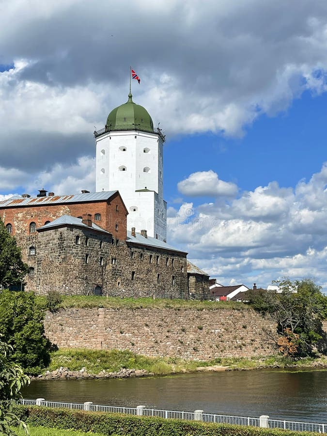 16 of July 2024 - Vyborg, Russia: Vyborg Castle on a Sunny Summer Day ...