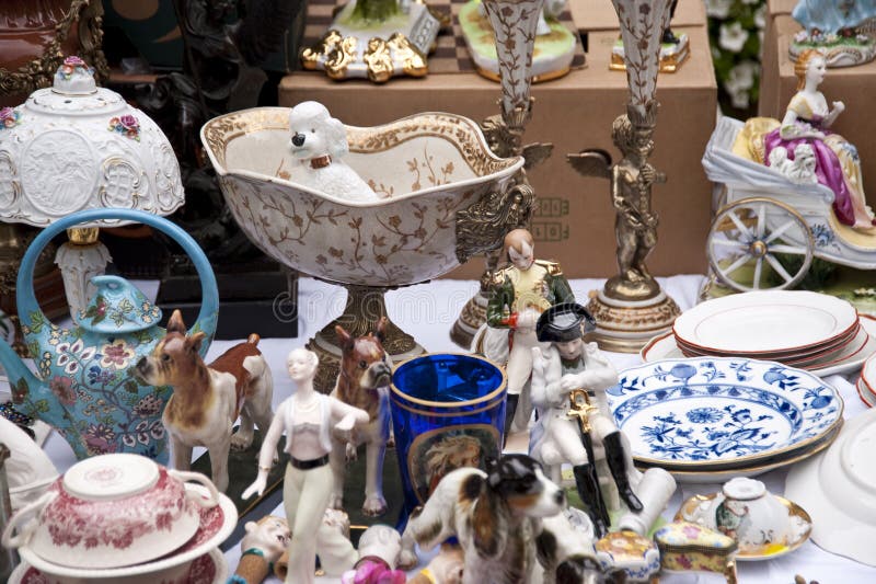 Jumble Sale stock photo. Image of assembler, flohmarkt - 37284876