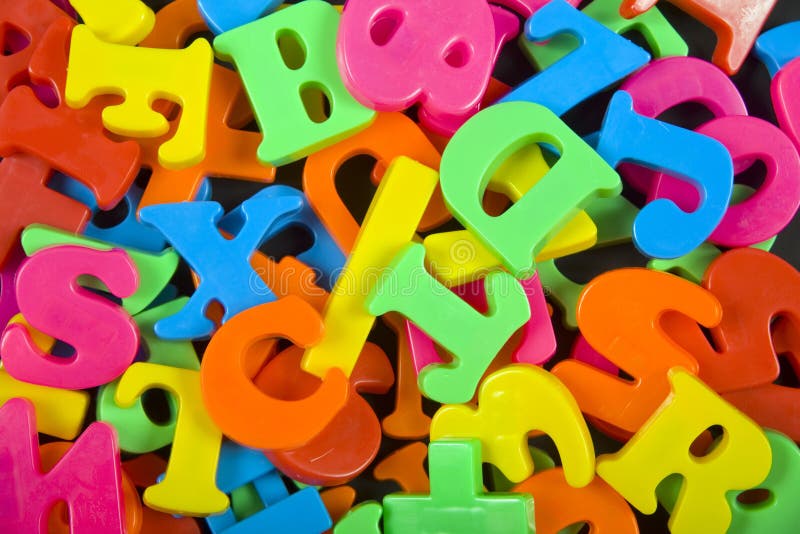 Jumbled Up Latters Royalty Free Stock Image - Image: 4392426