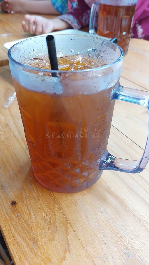 Jumbo Ice tea stock photo. Image of juice, dish, meal - 261641286