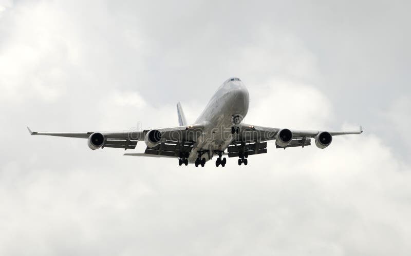 Jumbo jet stock photo. Image of flight, midair, aviation - 12465794