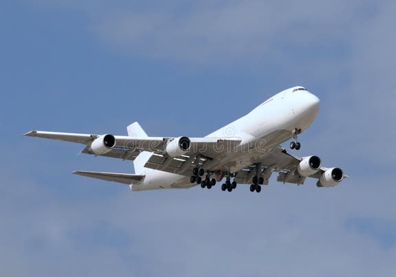 Jumbo jet stock photo. Image of transport, midair, transportation ...
